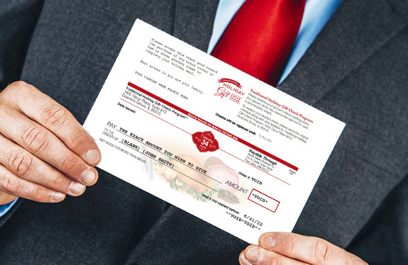 Holiday Gift Check Program - The Official Site